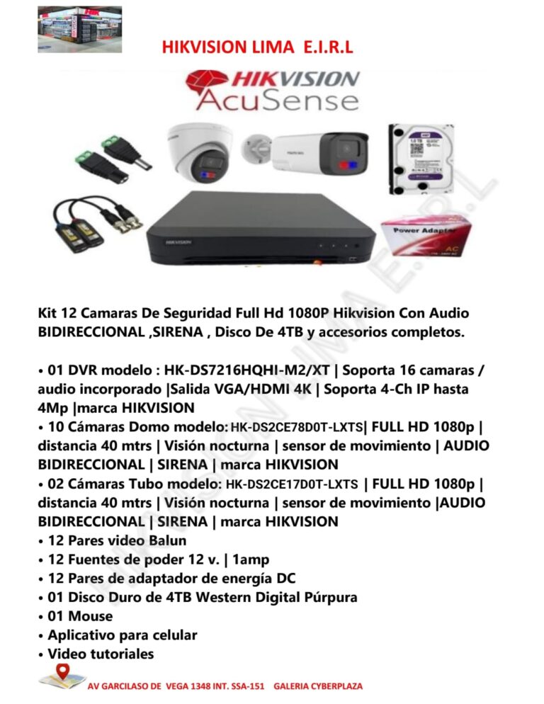 Kits Variados de Cámaras Hikvision archivos - Compra Cámaras Hikvision ...